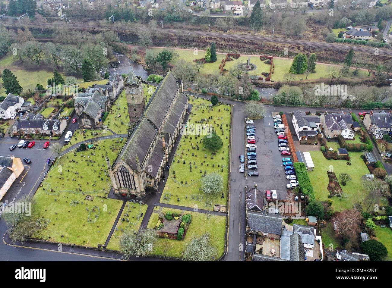 Cathedral dunblane hi-res stock photography and images - Alamy