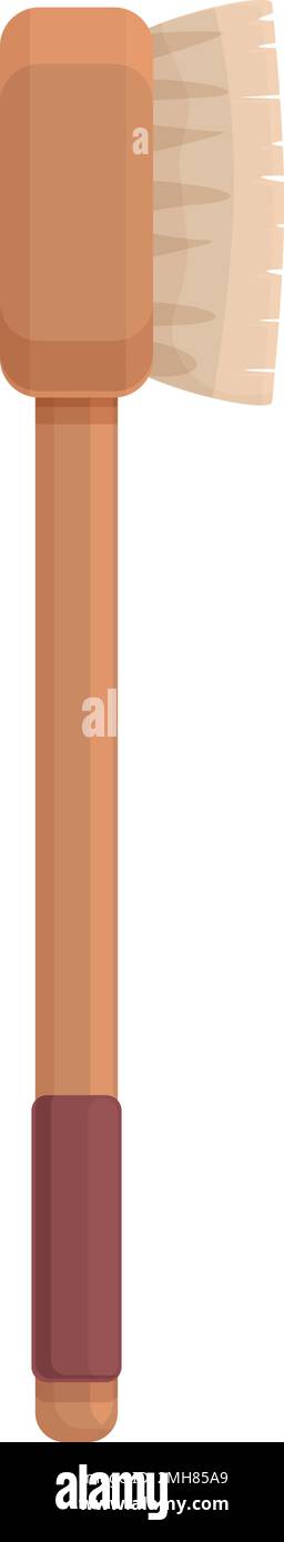Body cellulite brush icon cartoon vector. Massage tool. Spa care Stock ...