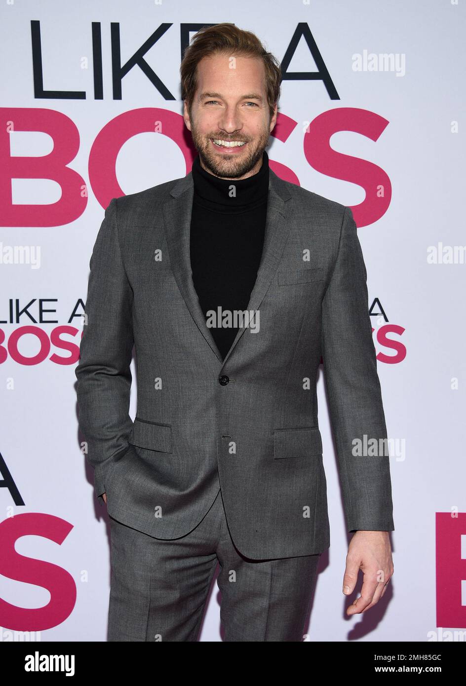 Actor Ryan Hansen attends the world premiere of "Like a Boss" at the ...