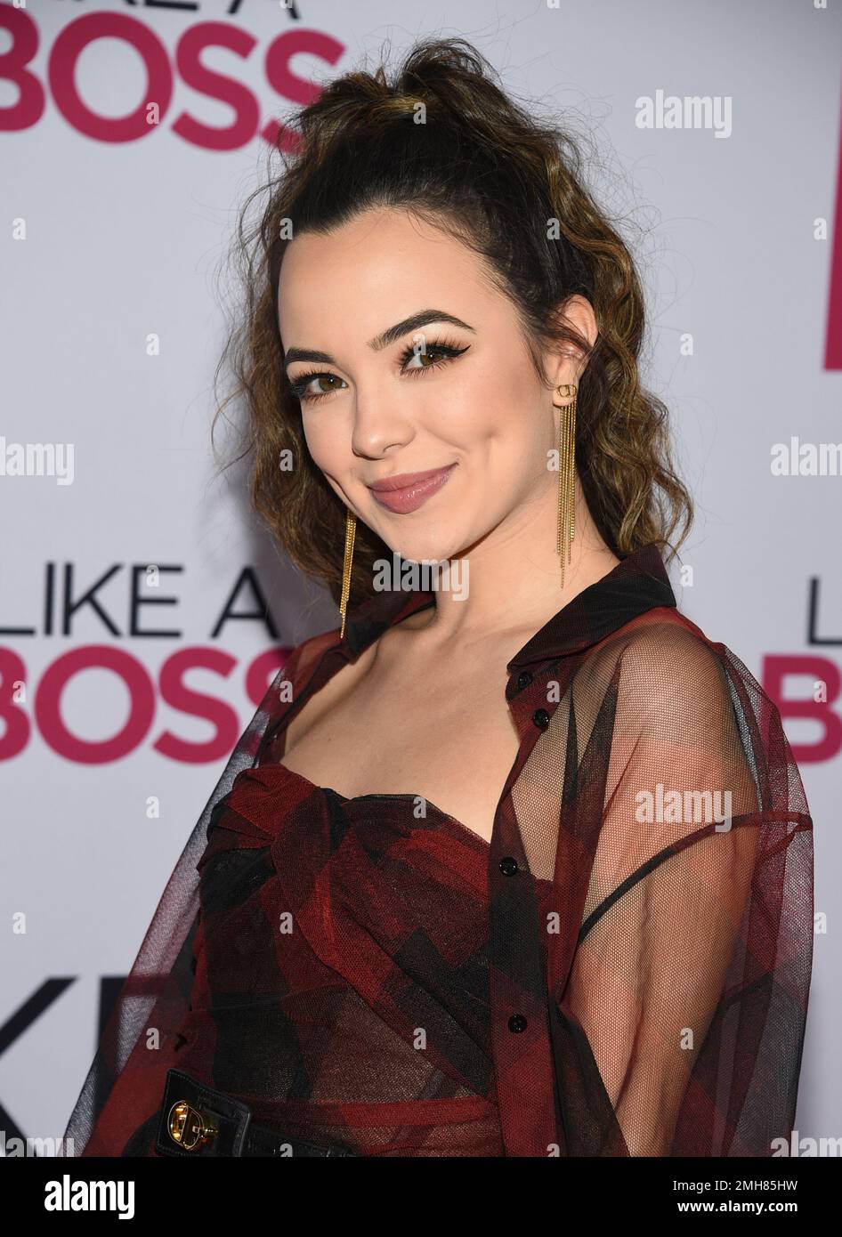 Actor Vanessa Merrell attends the world premiere of "Like a Boss" at ...