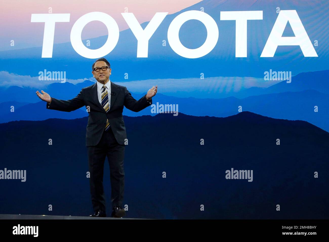 Toyota CEO Akio Toyoda talks about building the prototype Toyota city ...