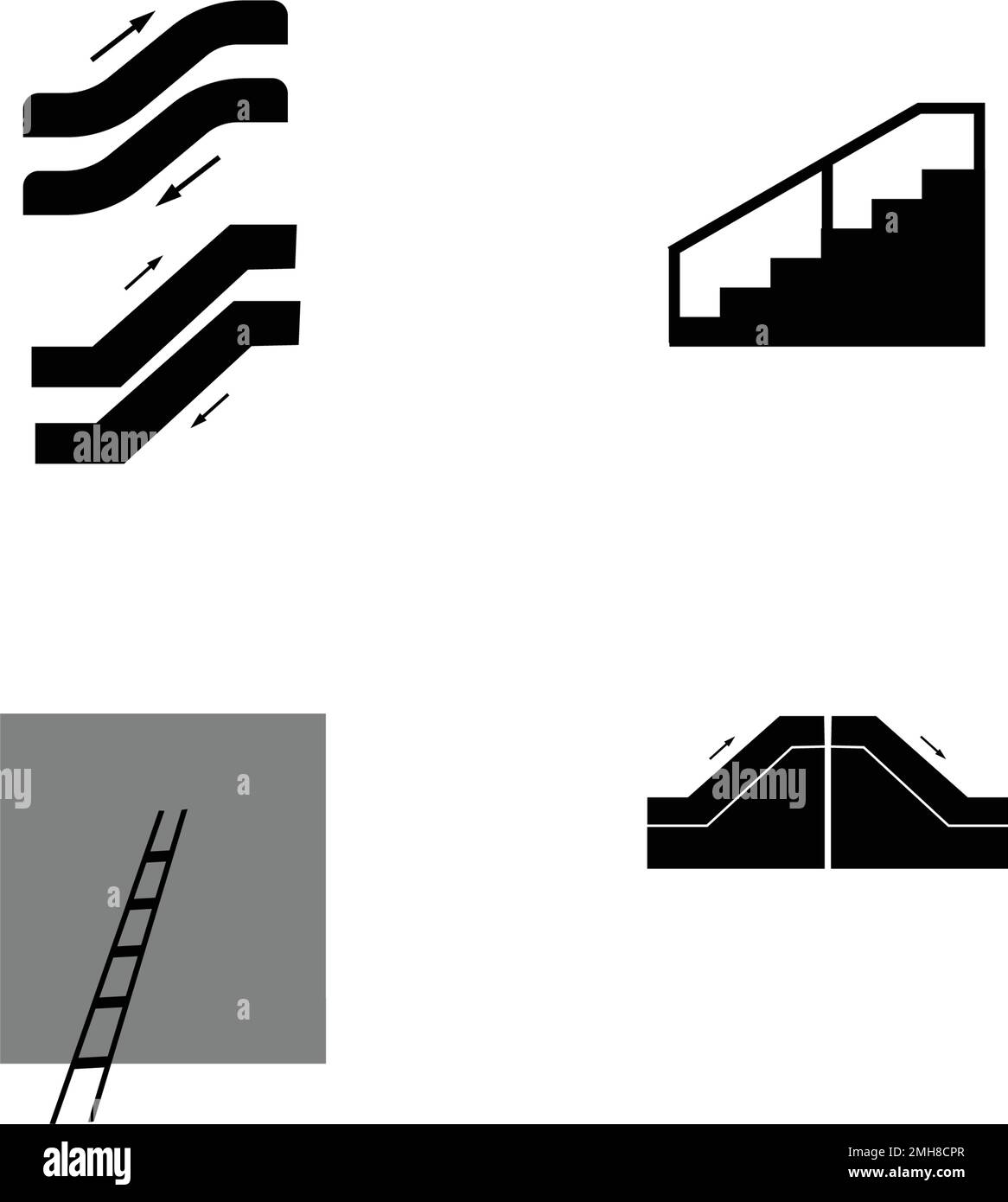 stairs logo stock illustration design Stock Vector Image & Art - Alamy