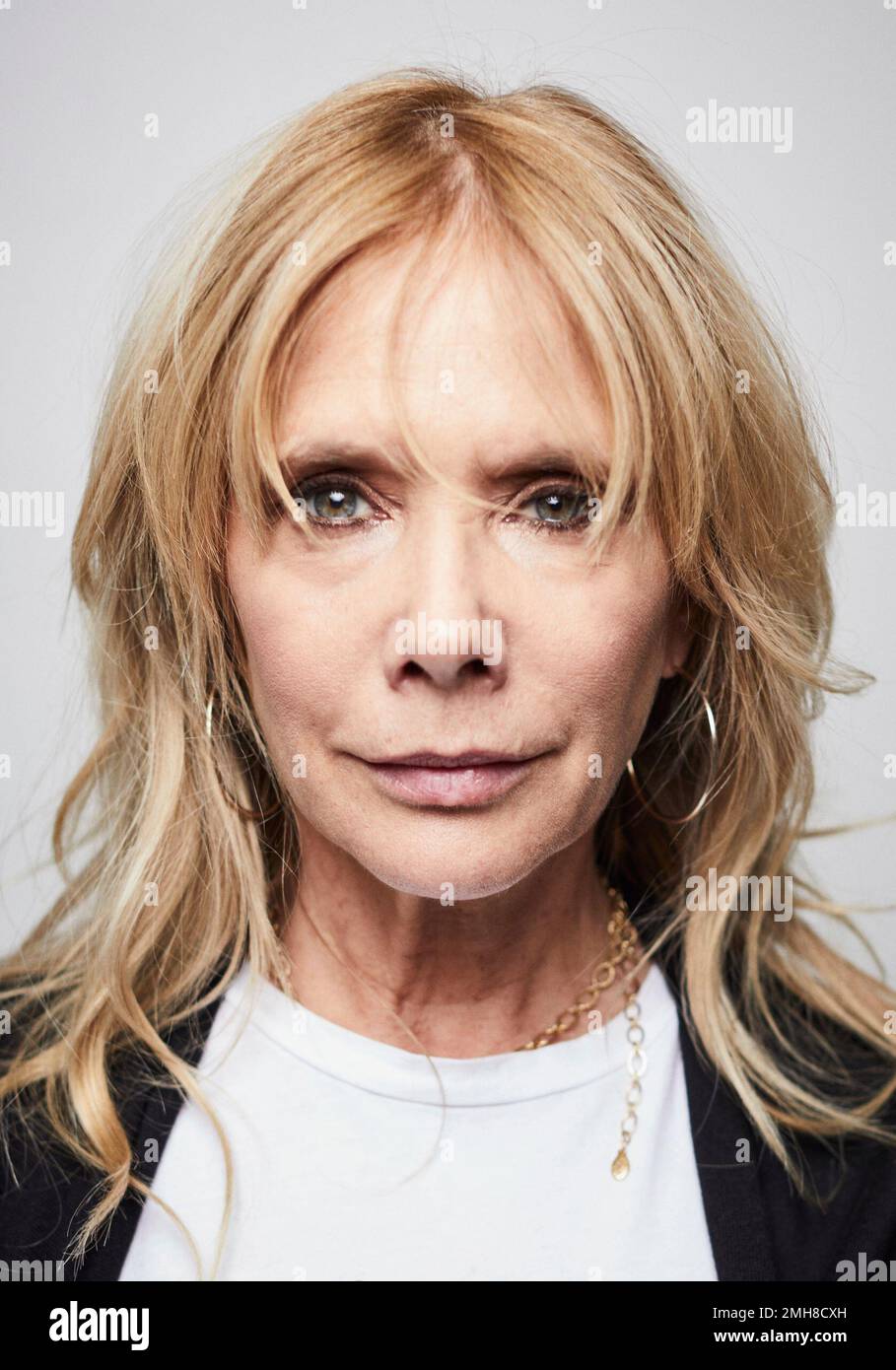 In this Friday, January 3, 2020 photo, Rosanna Arquette poses for a ...