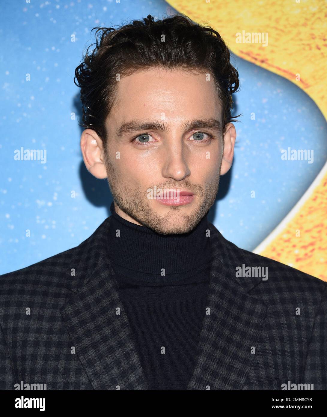 Laurie Davidson attends the world premiere of "Cats" at Alice Tully ...