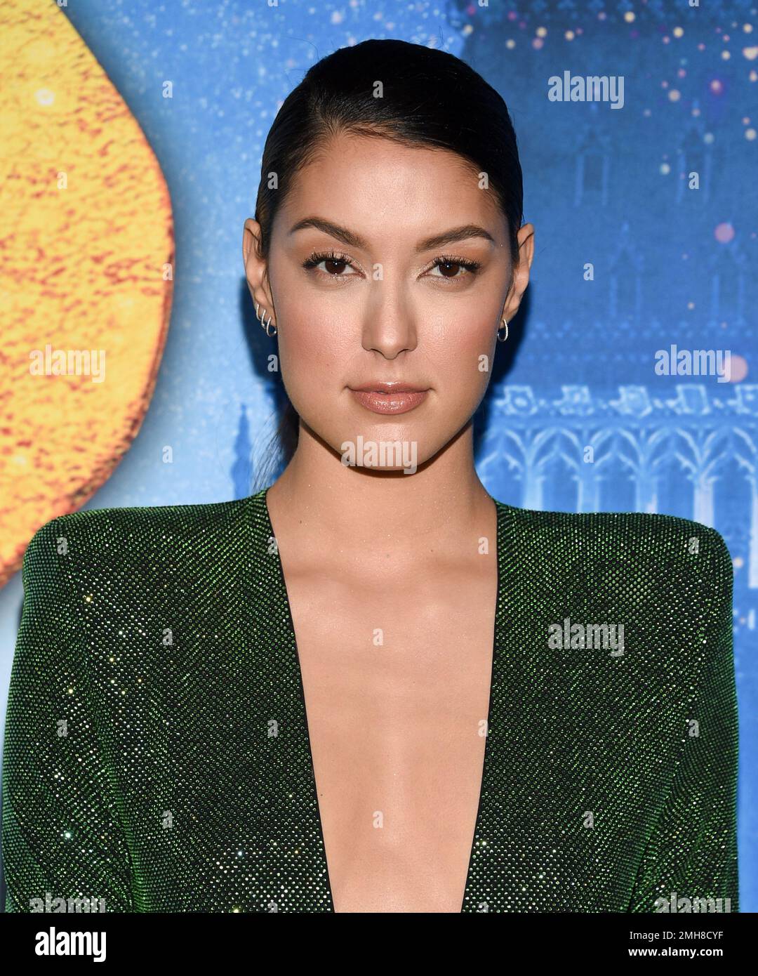 Rebecca Mir attends the world premiere of "Cats" at Alice Tully Hall on ...