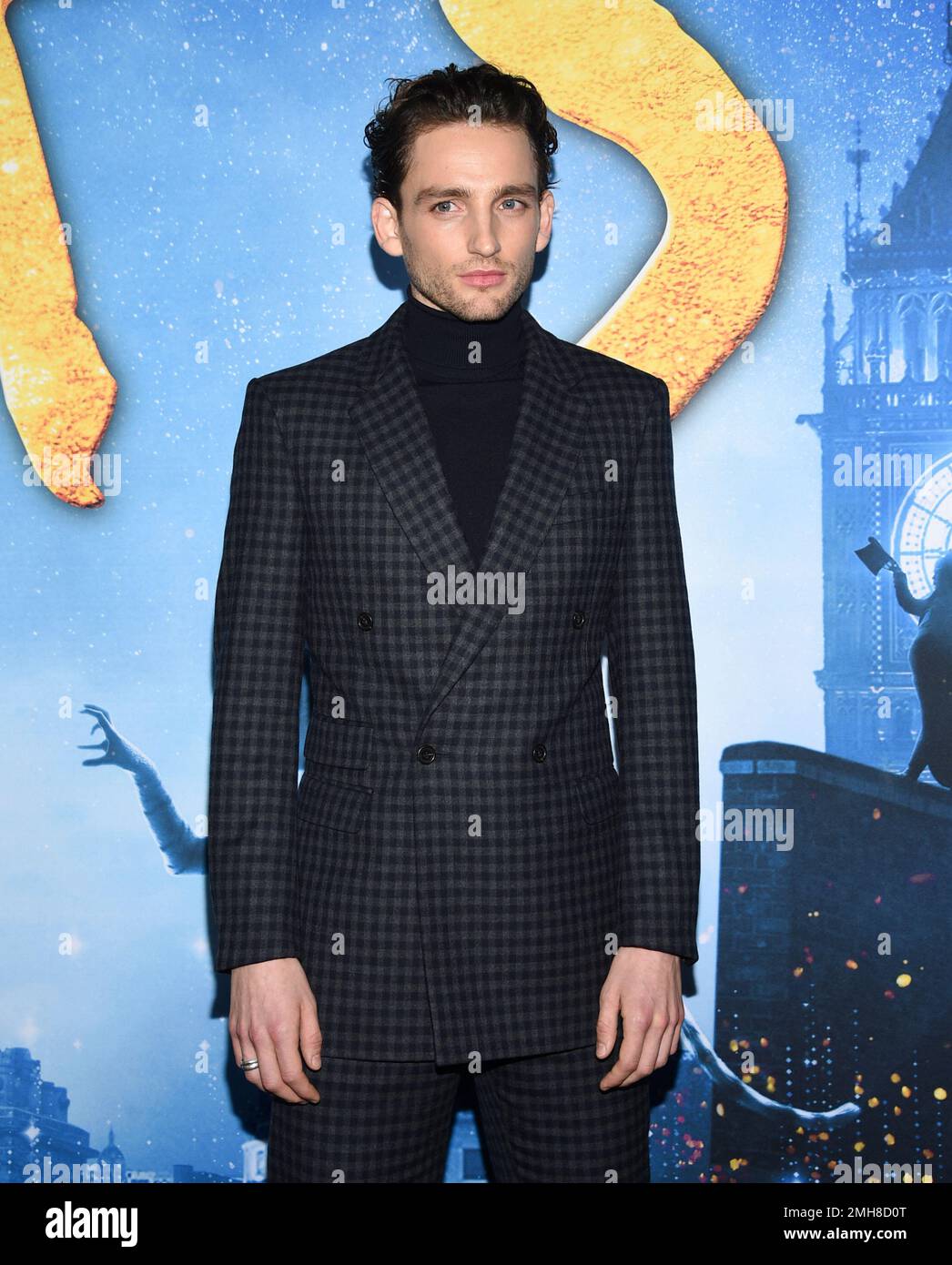 Laurie Davidson attends the world premiere of "Cats" at Alice Tully ...