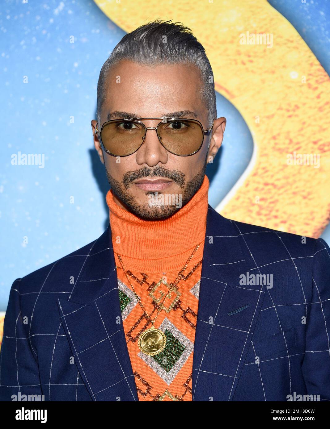 Jay Manuel attends the world premiere of "Cats" at Alice Tully Hall on ...