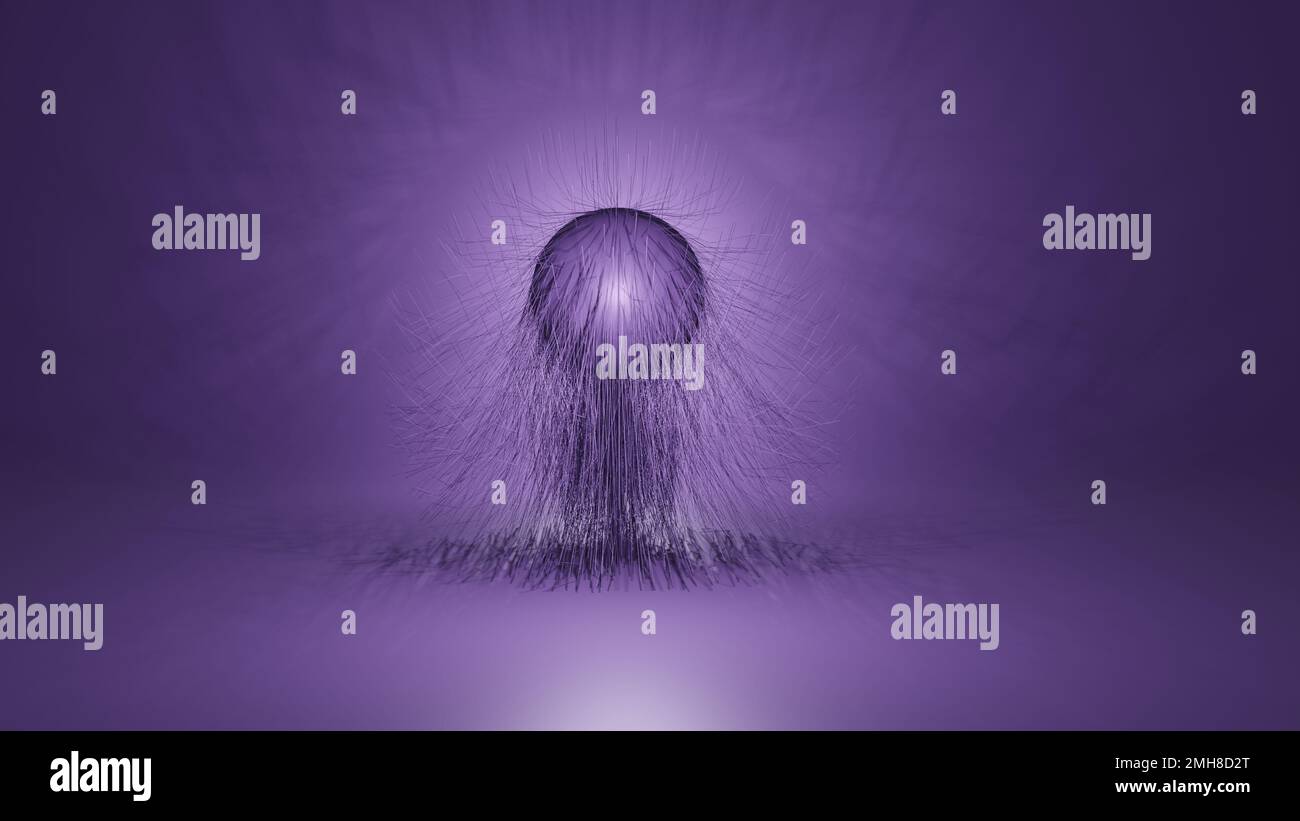 The purple shock Stock Photo - Alamy