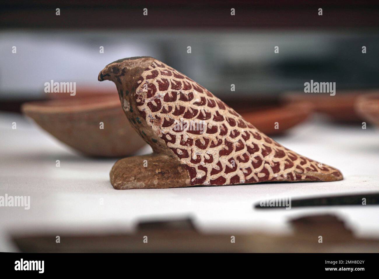 Saqqara. 26th Jan, 2023. Photo taken on Jan. 26, 2023 shows a bird-like ...