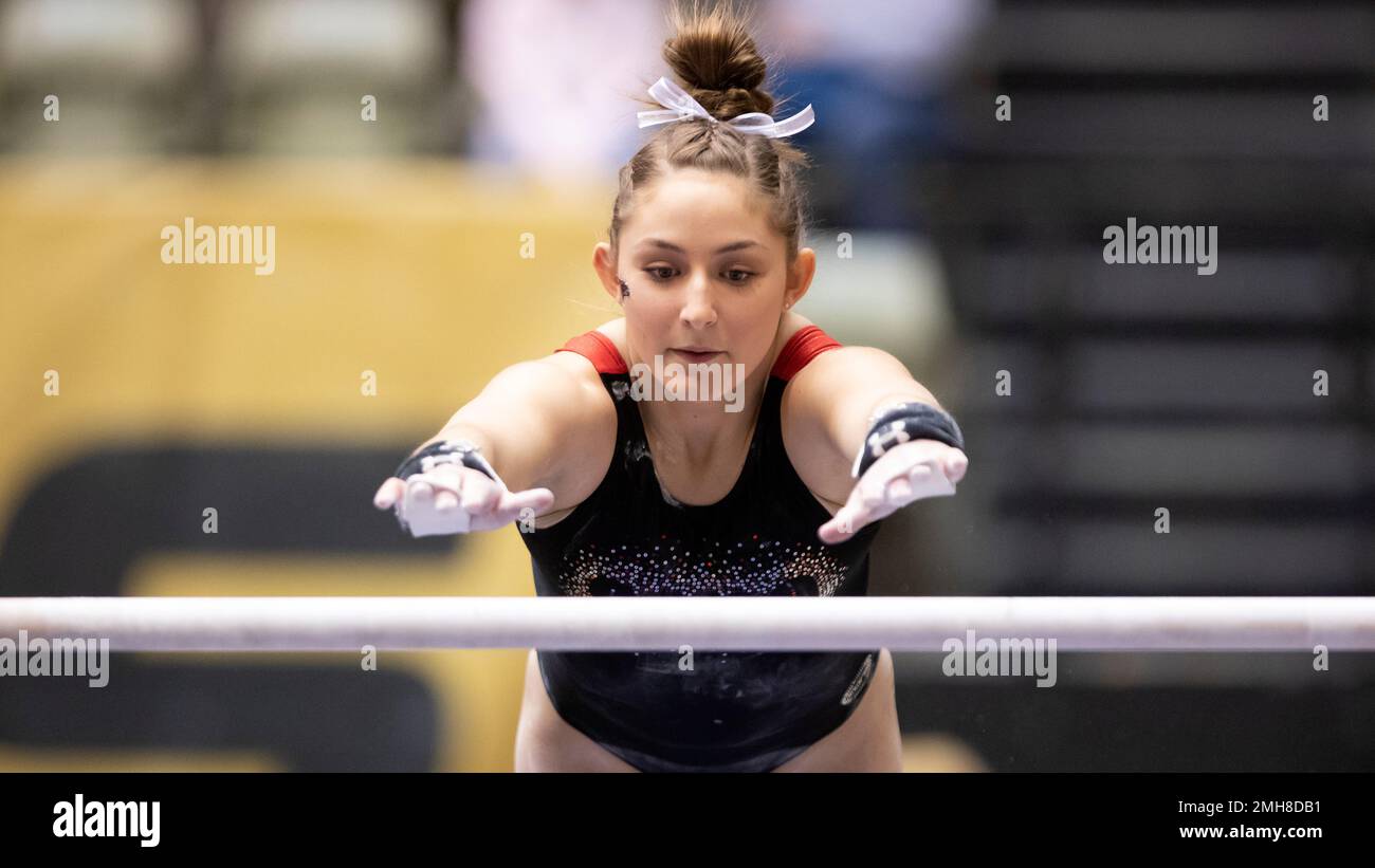 Southeast Missouri's Molly Maxwell during an NCAA gymnastics meet on ...