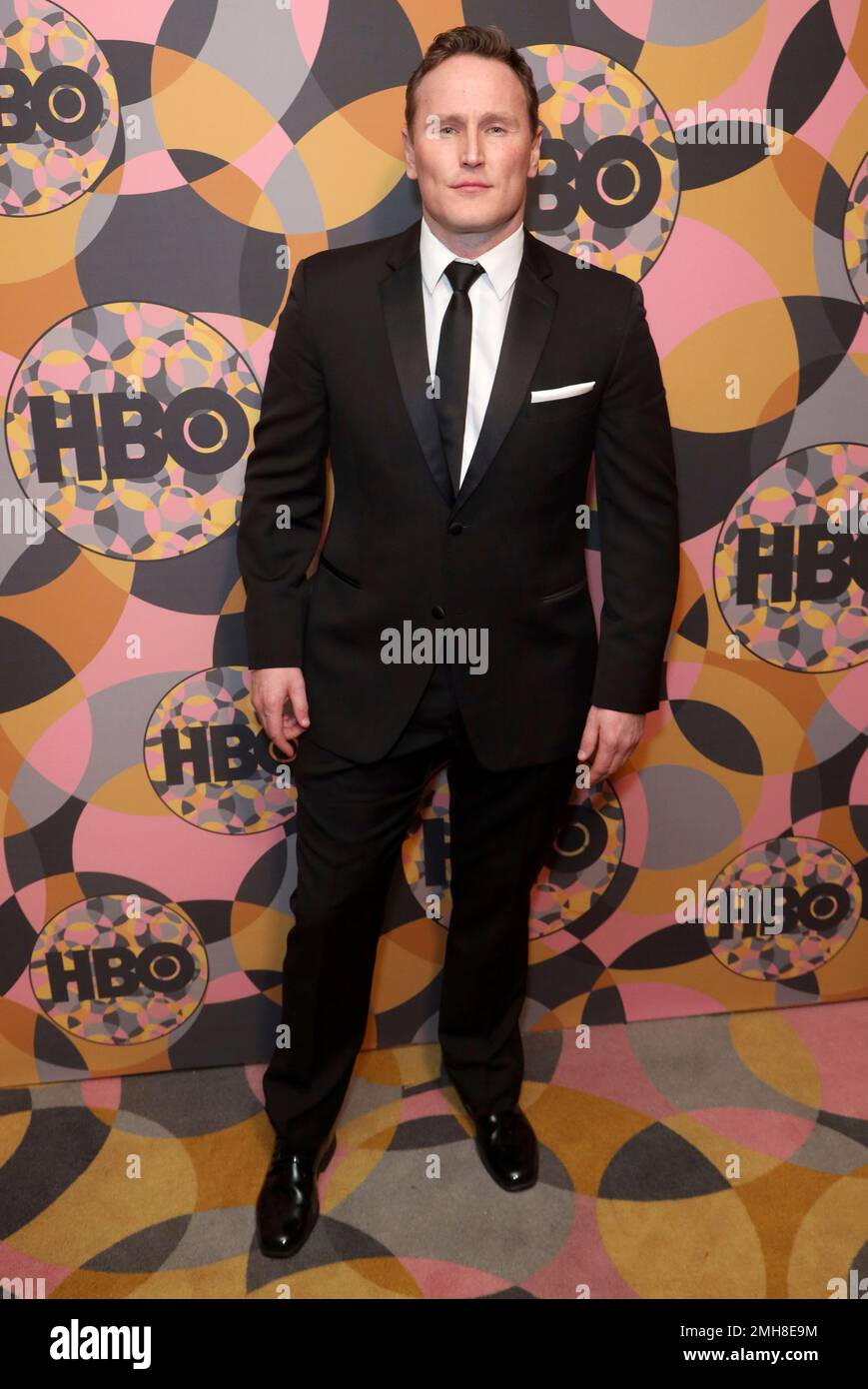 Dean Jenkins arrives at the HBO Golden Globes afterparty at the Beverly ...