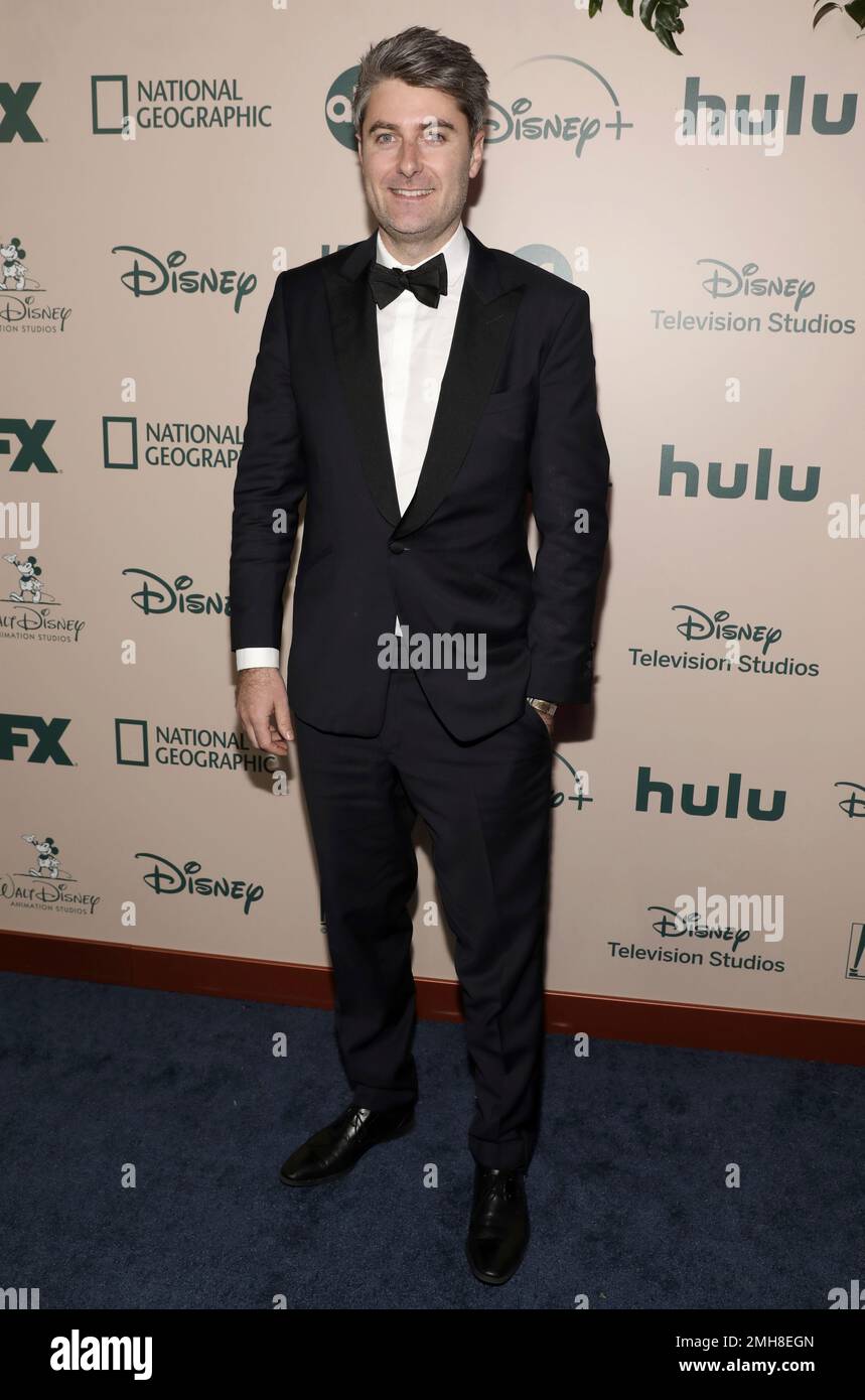 Carthew Neal arrives at the FX and Disney Golden Globes afterparty at ...