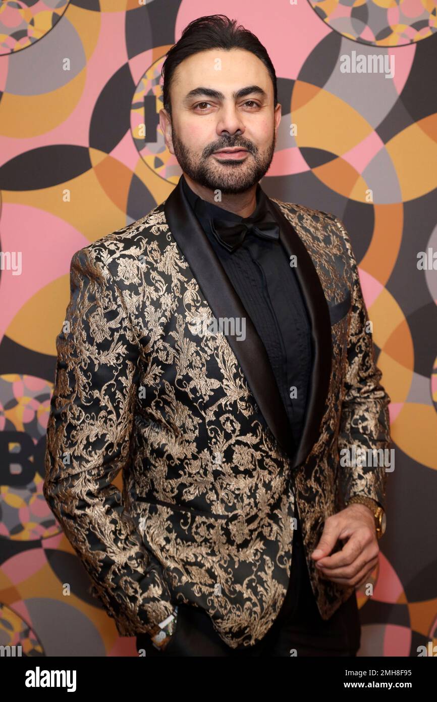 Mohamed Karim arrives at the HBO Golden Globes afterparty at the ...