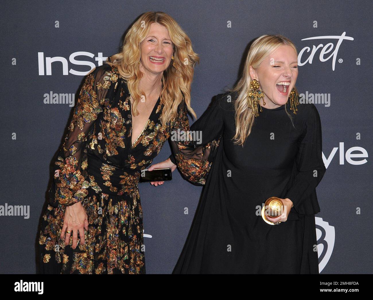 Laura Dern, winner of the award for best performance by an actress in a ...
