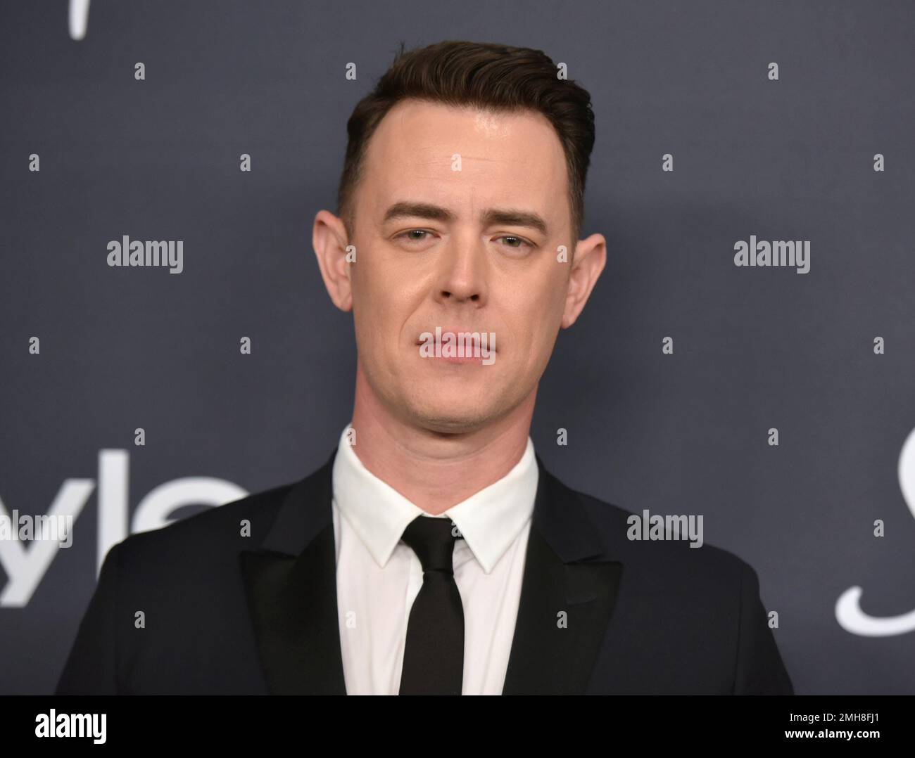 Colin Hanks arrives at the InStyle and Warner Bros. Golden Globes ...