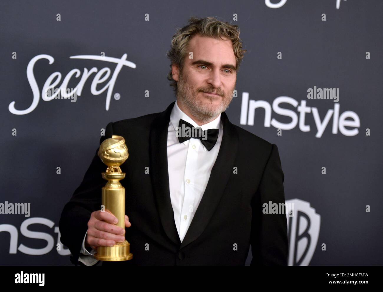 Joaquin Phoenix, winner of the award for best performance by an actor ...