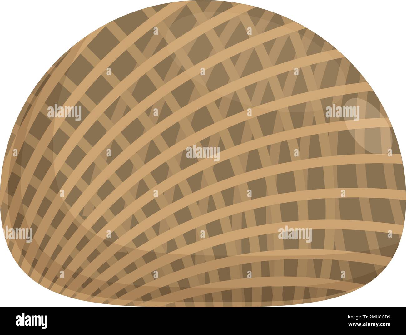 Thread jute icon cartoon vector. Natural knot. Cord nautical Stock ...