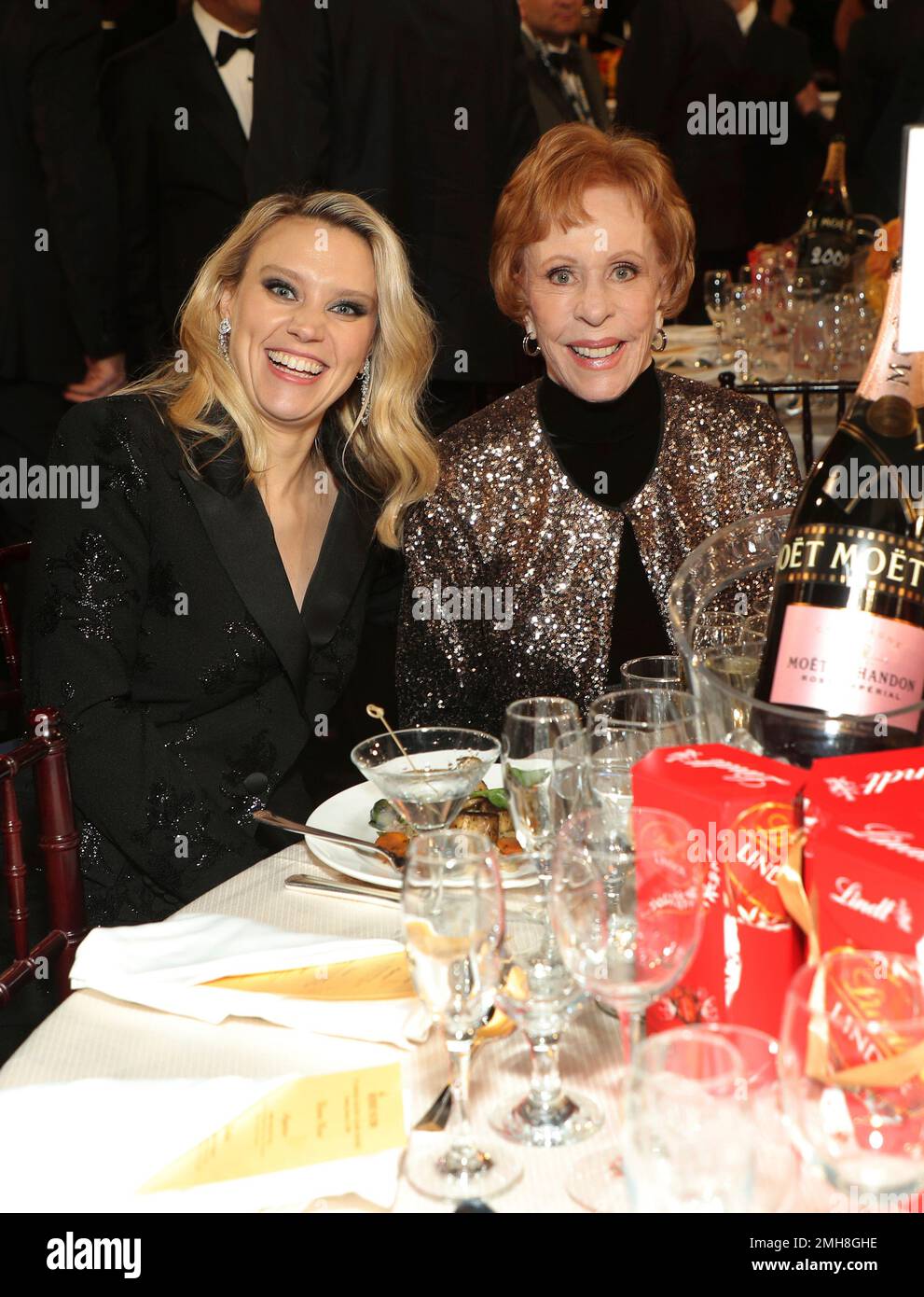 IMAGE DISTRIBUTED FOR LINDT CHOCOLATE - Kate McKinnon, left, and Carol ...