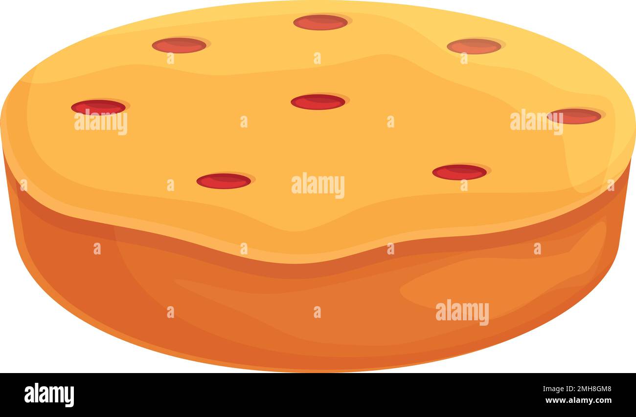 Upside tart icon cartoon vector. Cooking tartin. Sugar tasty Stock Vector Image & Art - Alamy