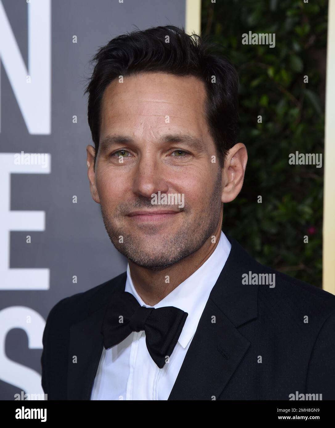 Paul Rudd arrives at the 77th annual Golden Globe Awards at the Beverly ...