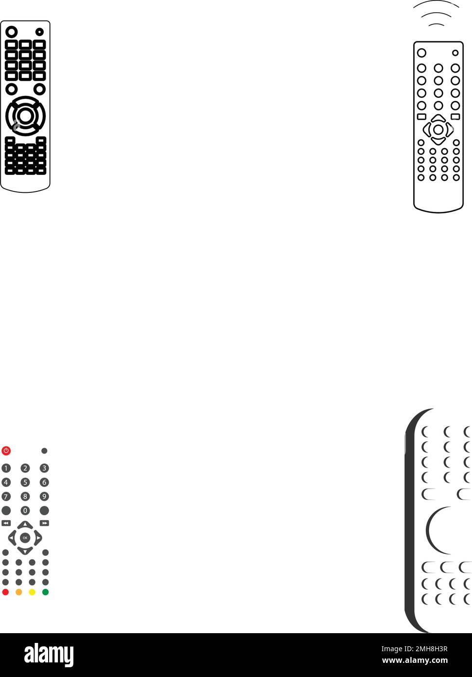 remote control logo illustration design Stock Vector Image & Art - Alamy