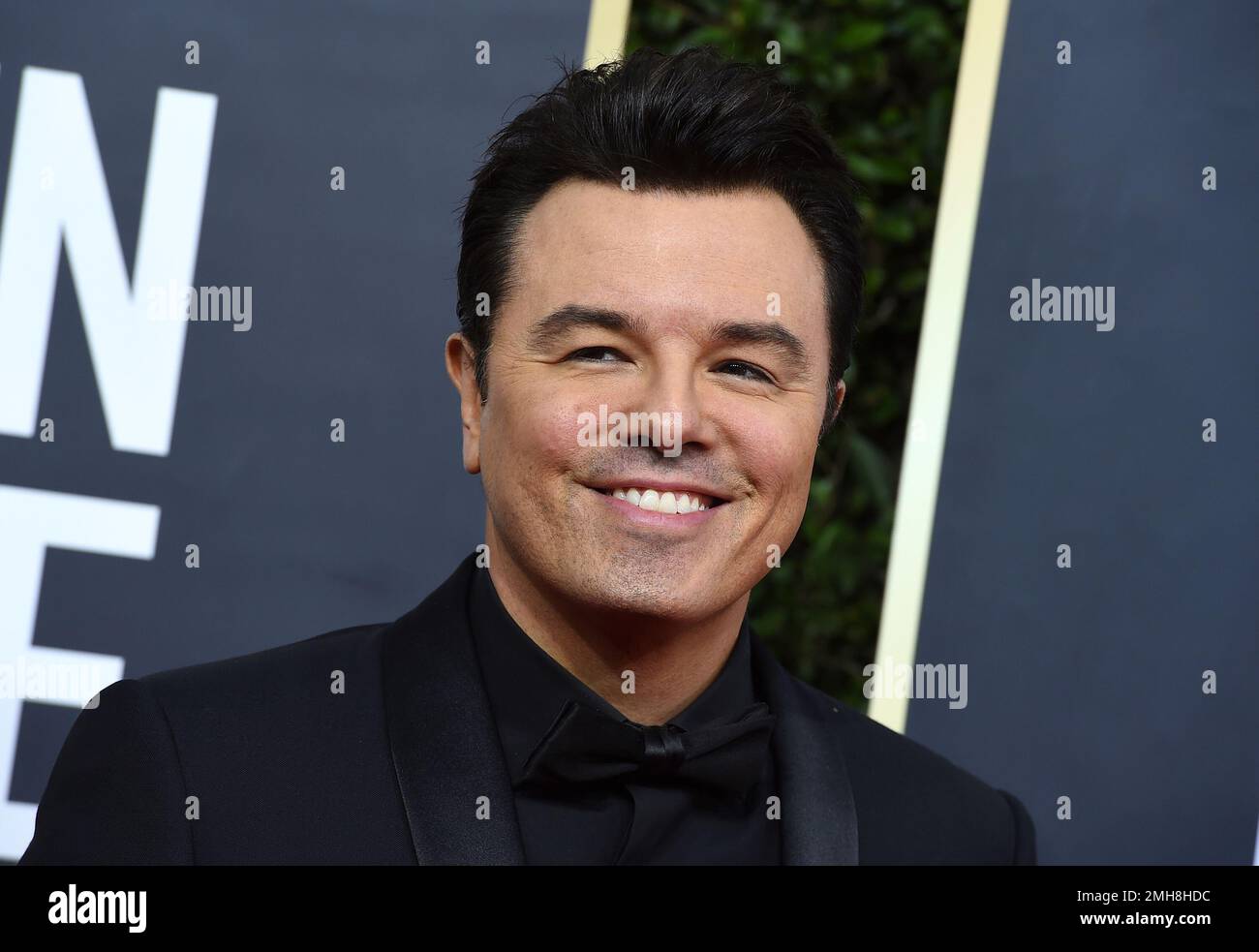 Seth MacFarlane arrives at the 77th annual Golden Globe Awards at the ...