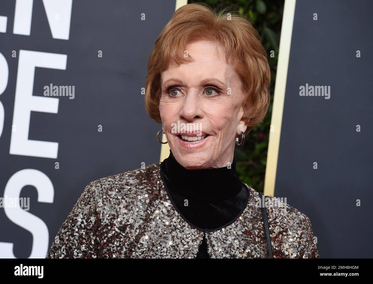 Carol Burnett arrives at the 77th annual Golden Globe Awards at the Beverly Hilton Hotel on ...