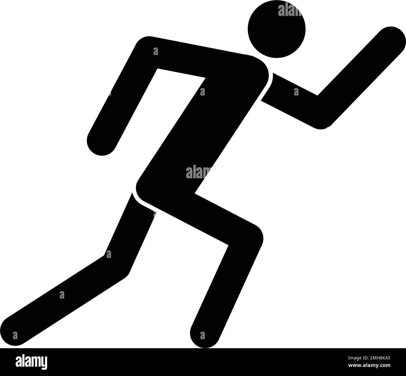 Human running vector logo template character for health Business Stock ...