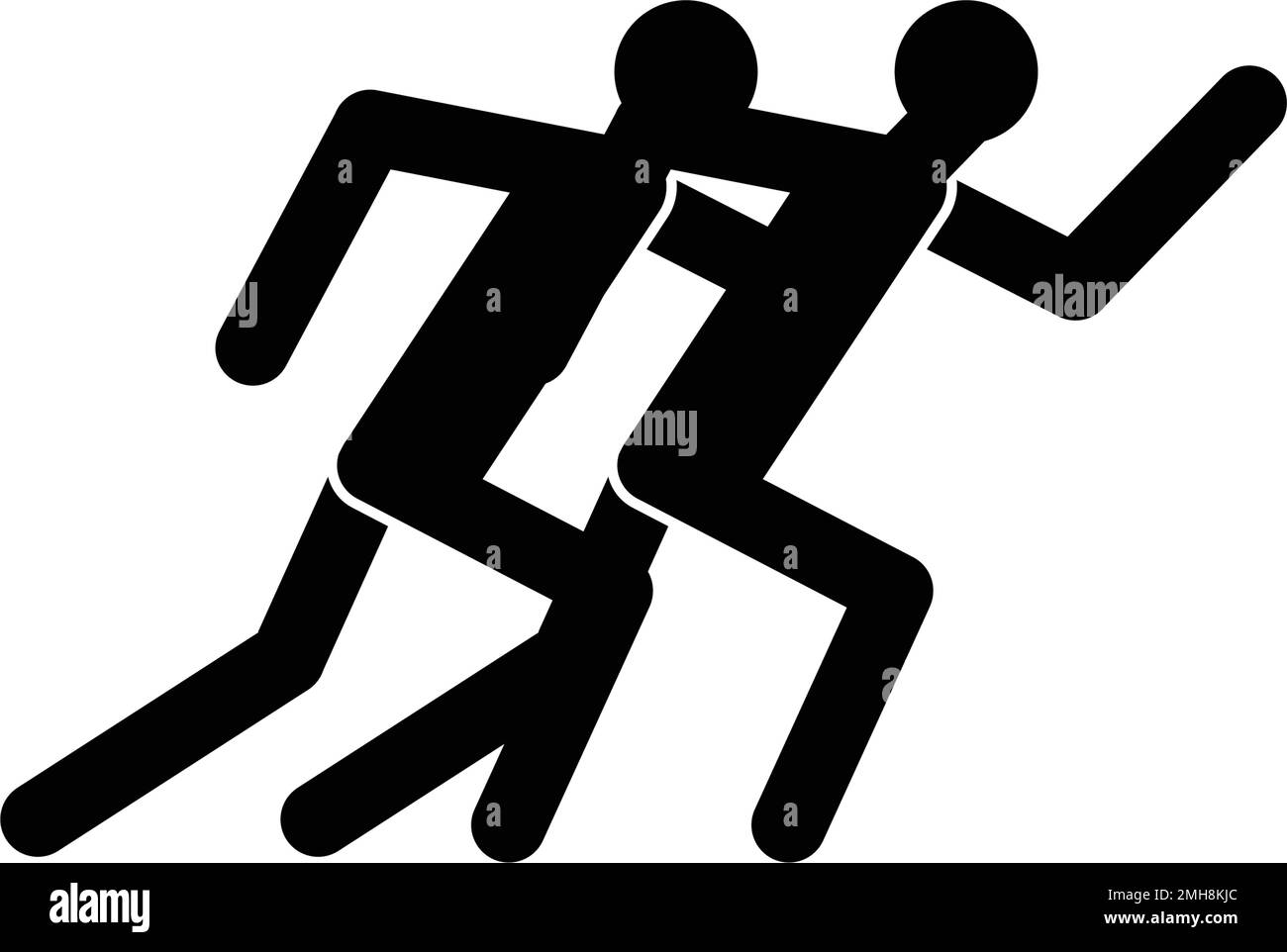 Human running vector logo template character for health Business Stock ...