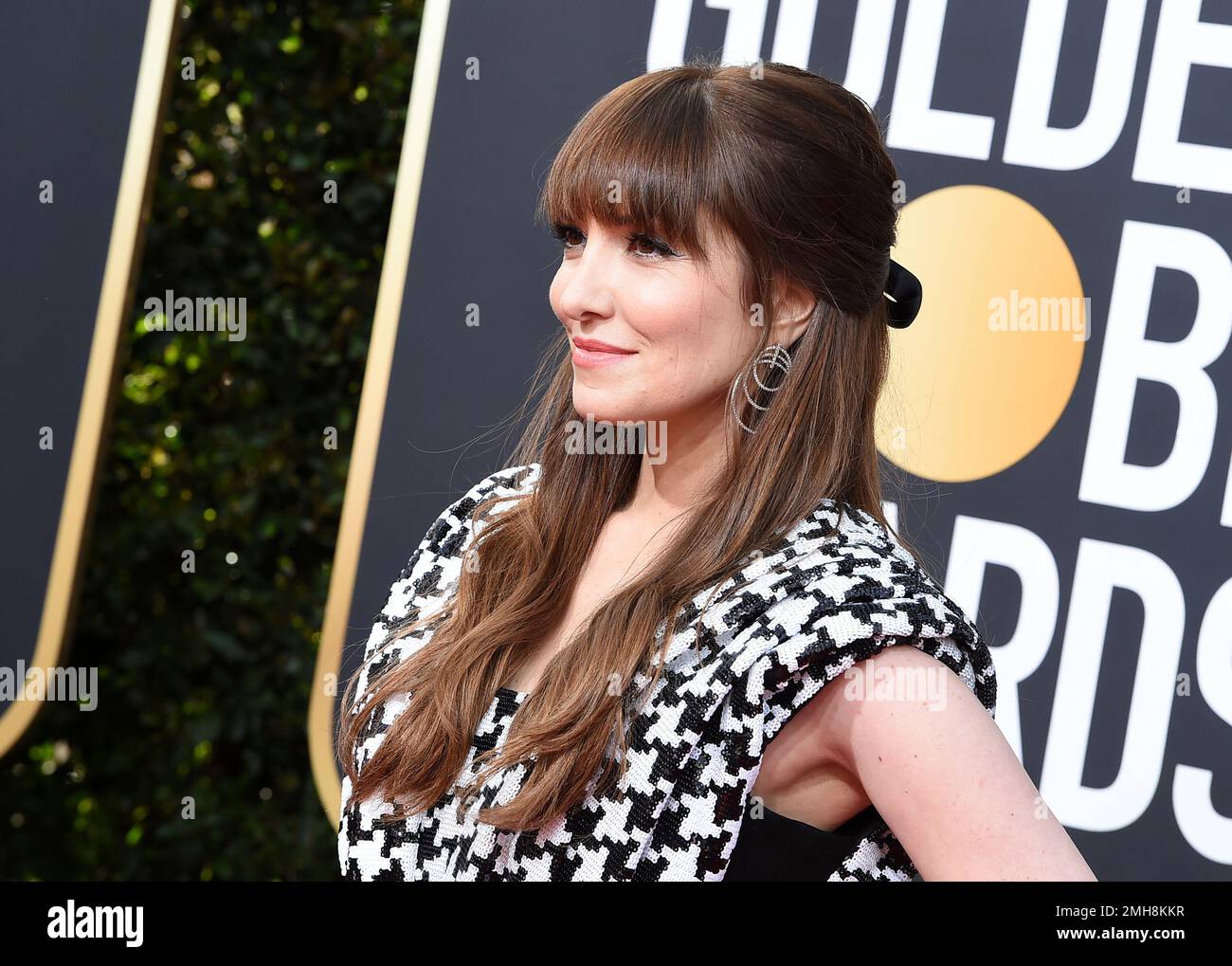 Lorene Scafaria arrives at the 77th annual Golden Globe Awards at the ...