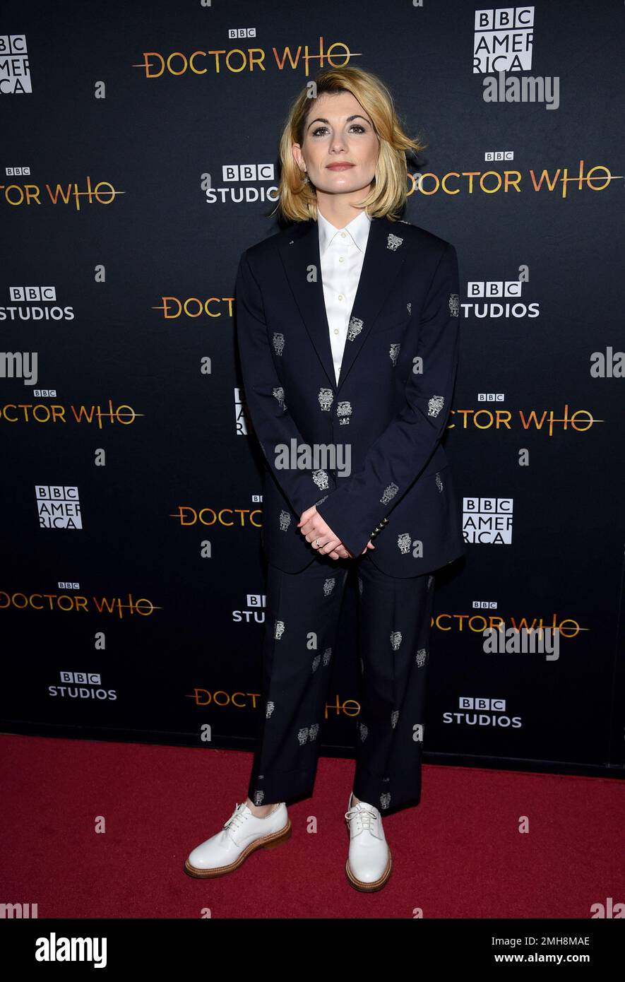 British actor Jodie Whittaker attends a special screening of BBC ...