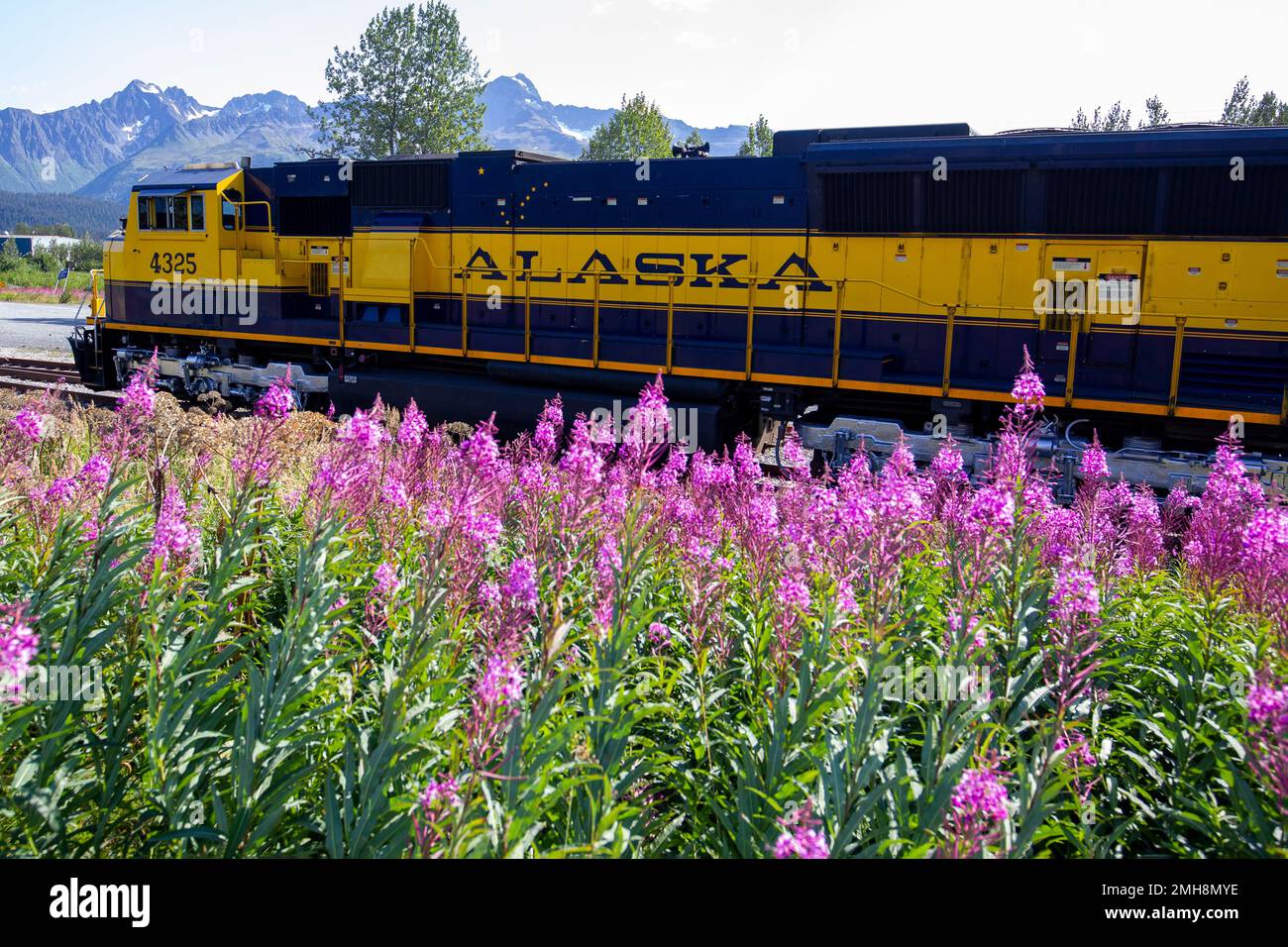 The Alaska Railroad Coastal Classic runs between Anchorage and Seward ...