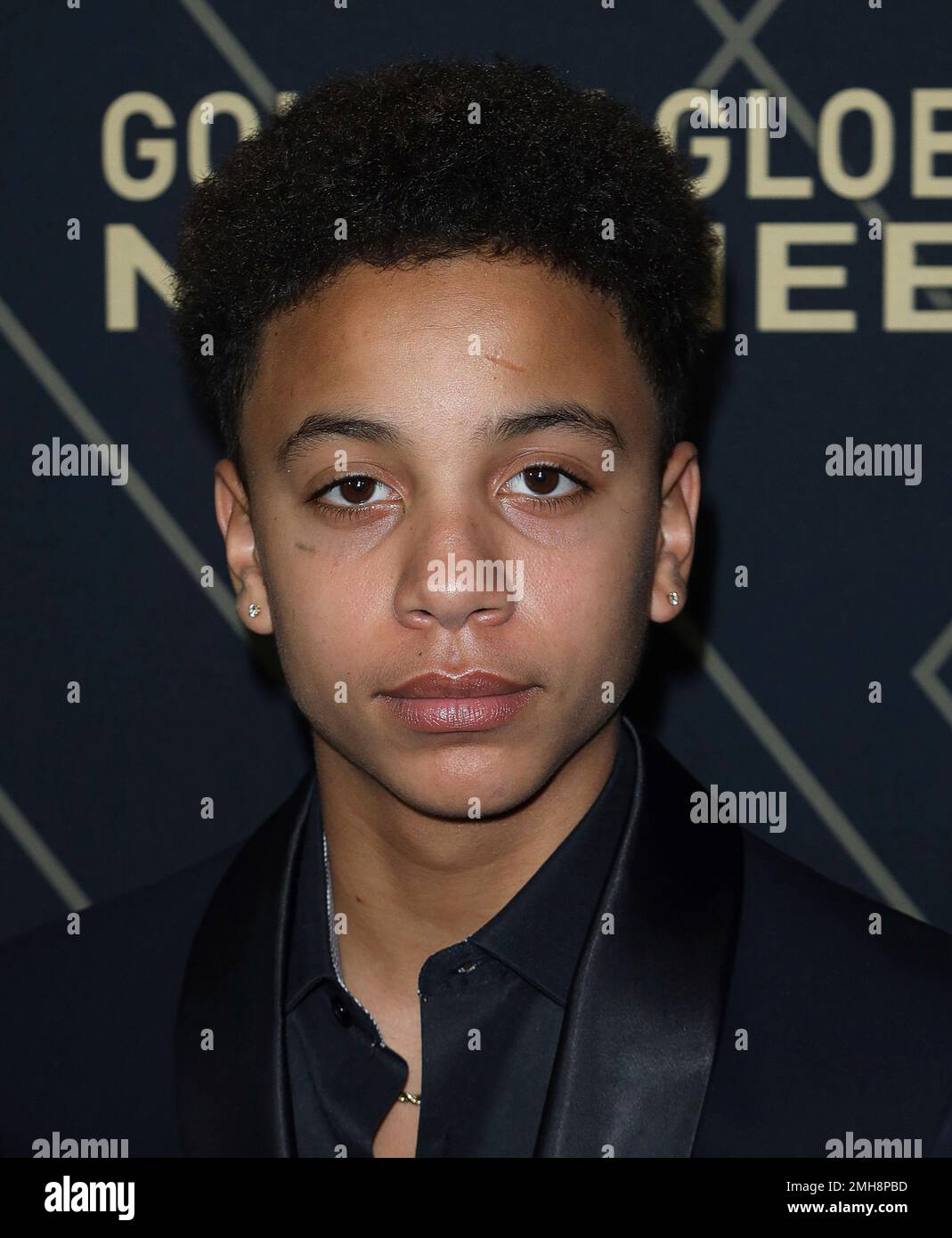 Joshua Caleb Johnson attends the 2020 Showtime Golden Globe Nominees ...