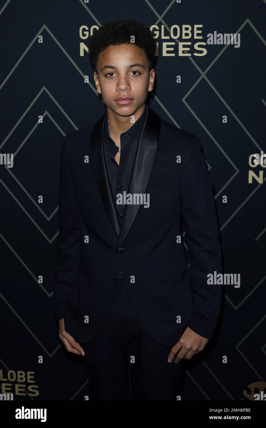 Joshua Caleb Johnson attends the 2020 Showtime Golden Globe Nominees ...