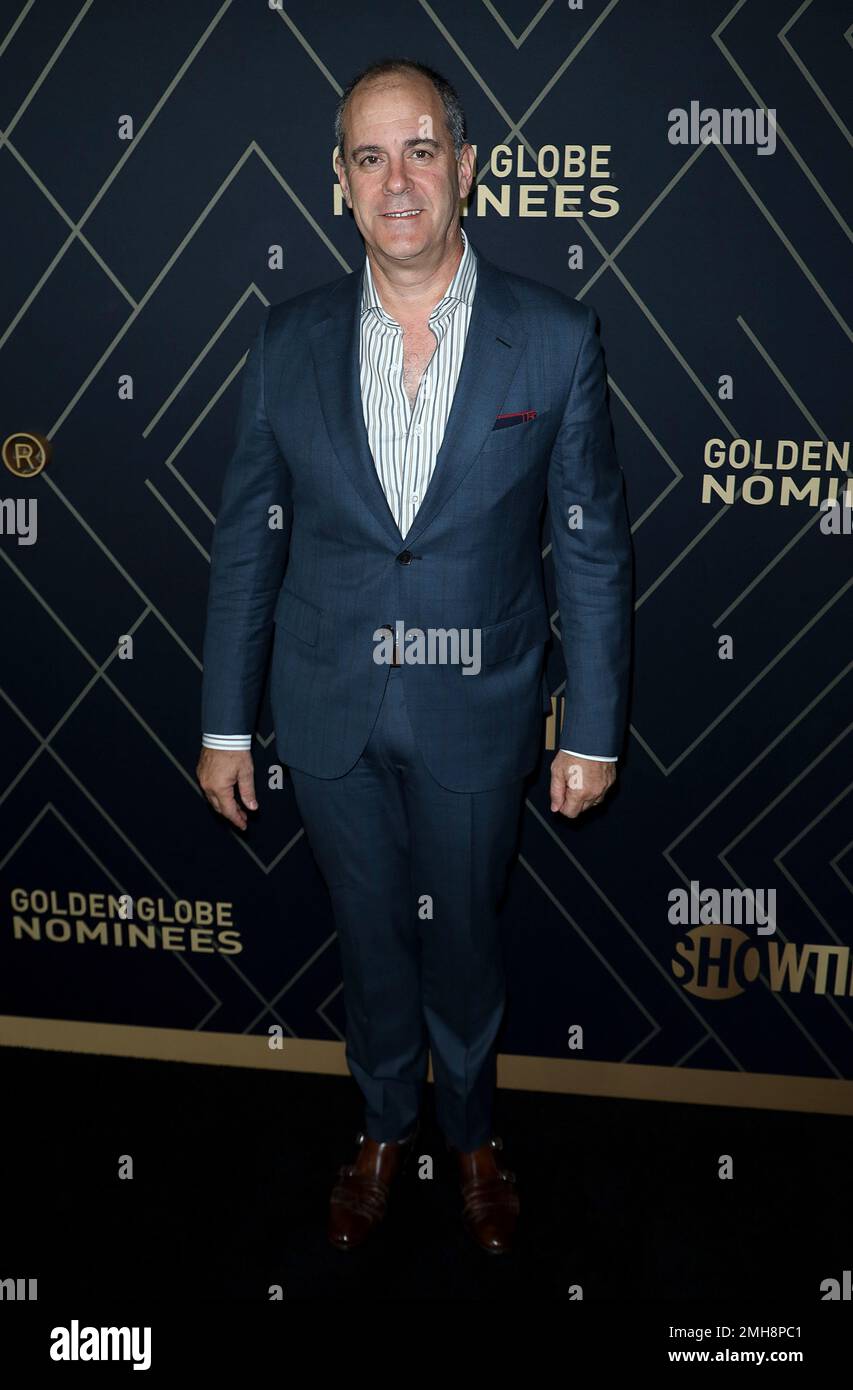 David Nevins attends the 2020 Showtime Golden Globe Nominees ...