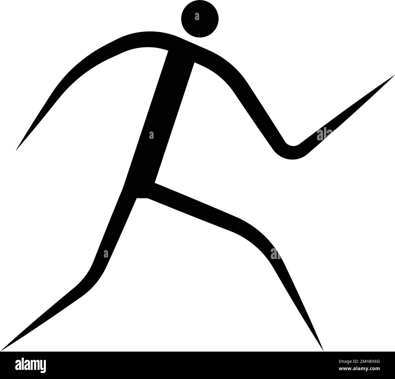 Human running vector logo template character for health Business Stock ...