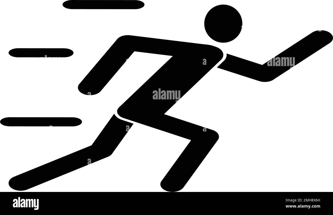 Human running vector logo template character for health Business Stock ...