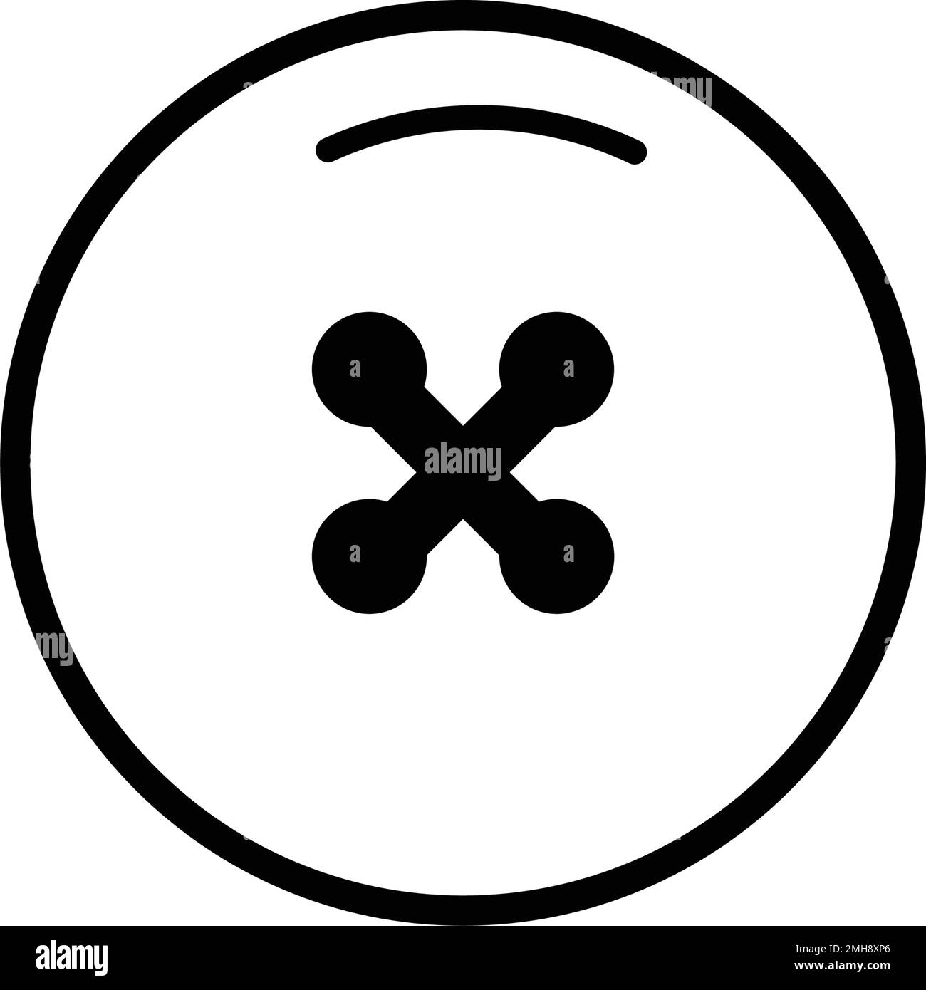 Buttons embroidery Stock Vector Images - Alamy