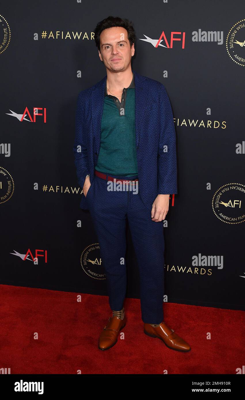 Andrew Scott arrives at the 2020 AFI Awards at the Four Seasons on ...