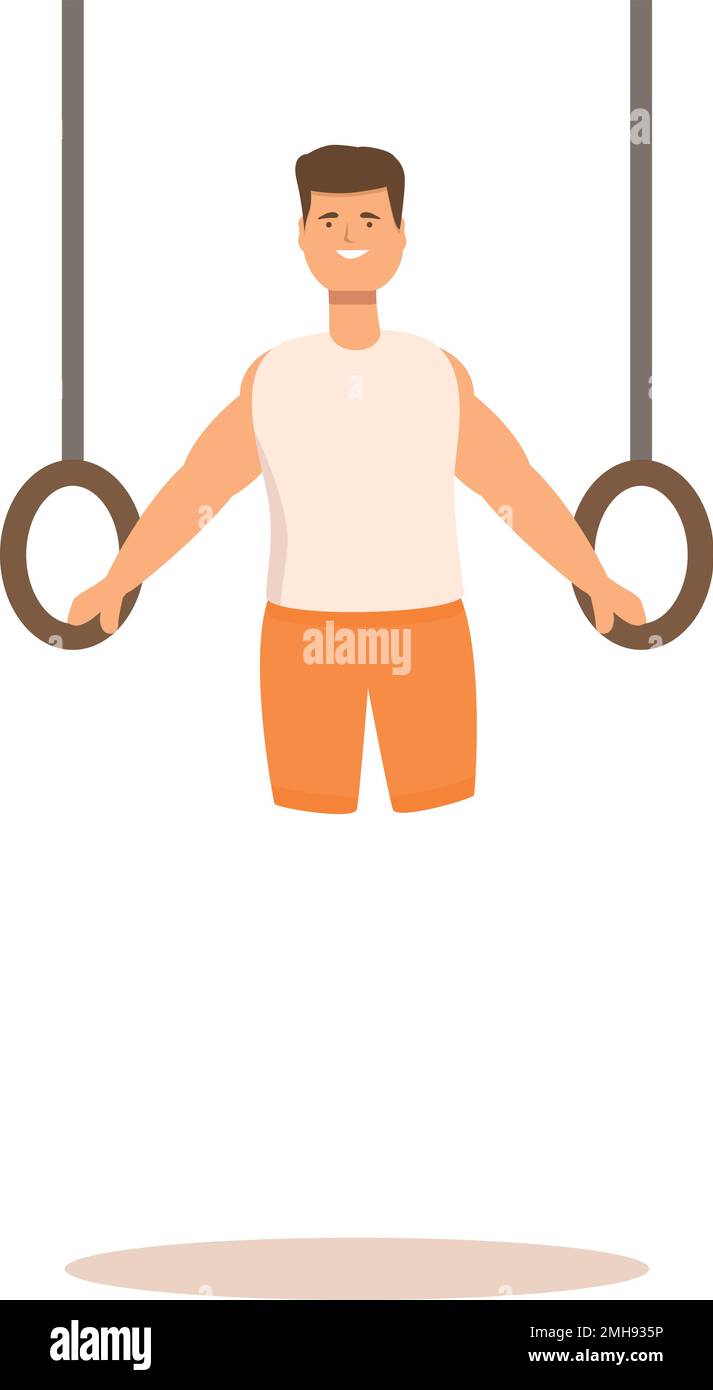 Disabled sport rings icon cartoon vector. Physical disability. Player ...