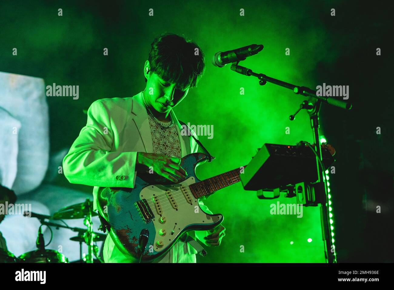 Milan, Italy, 26th Jan 2023. Korean indie band The Rose perform live at ...