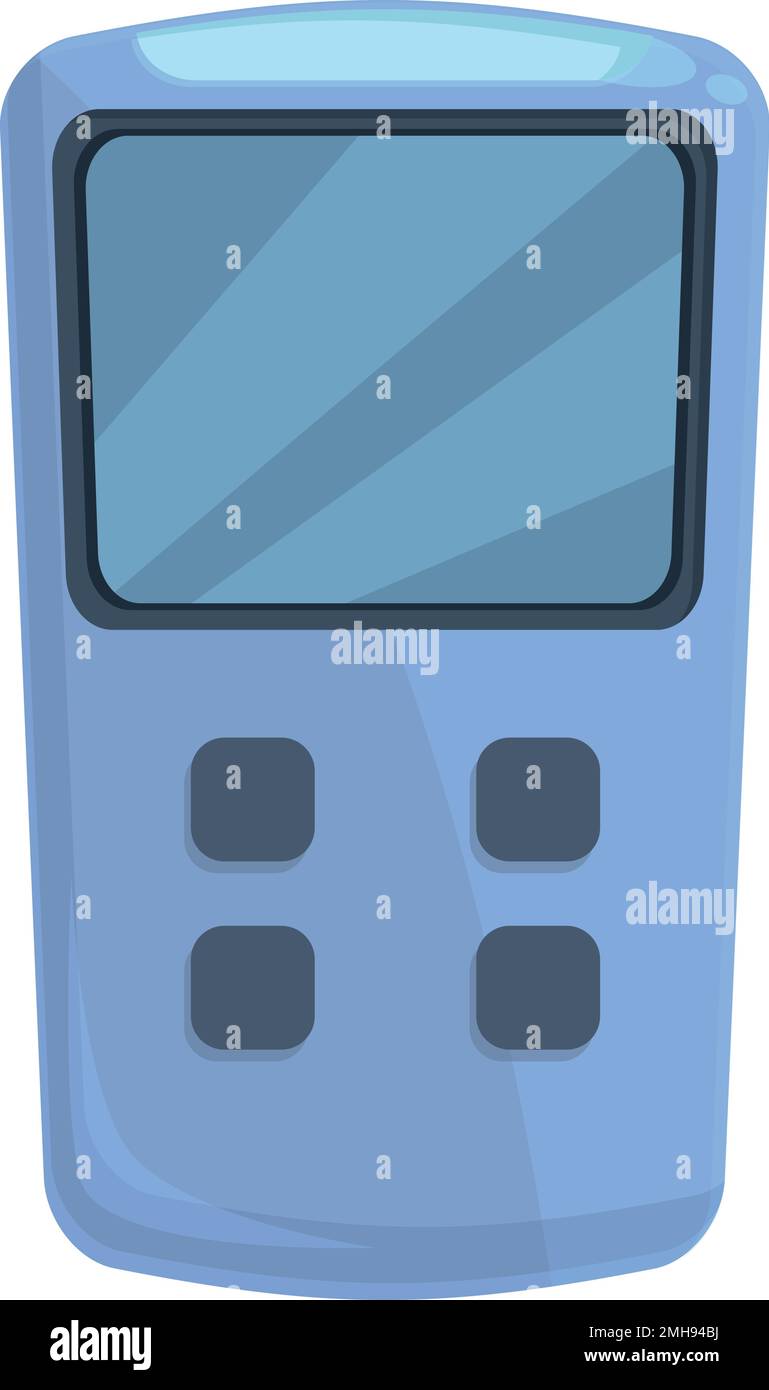 Natural gas detector icon cartoon vector. Leak monitor. Digital ...