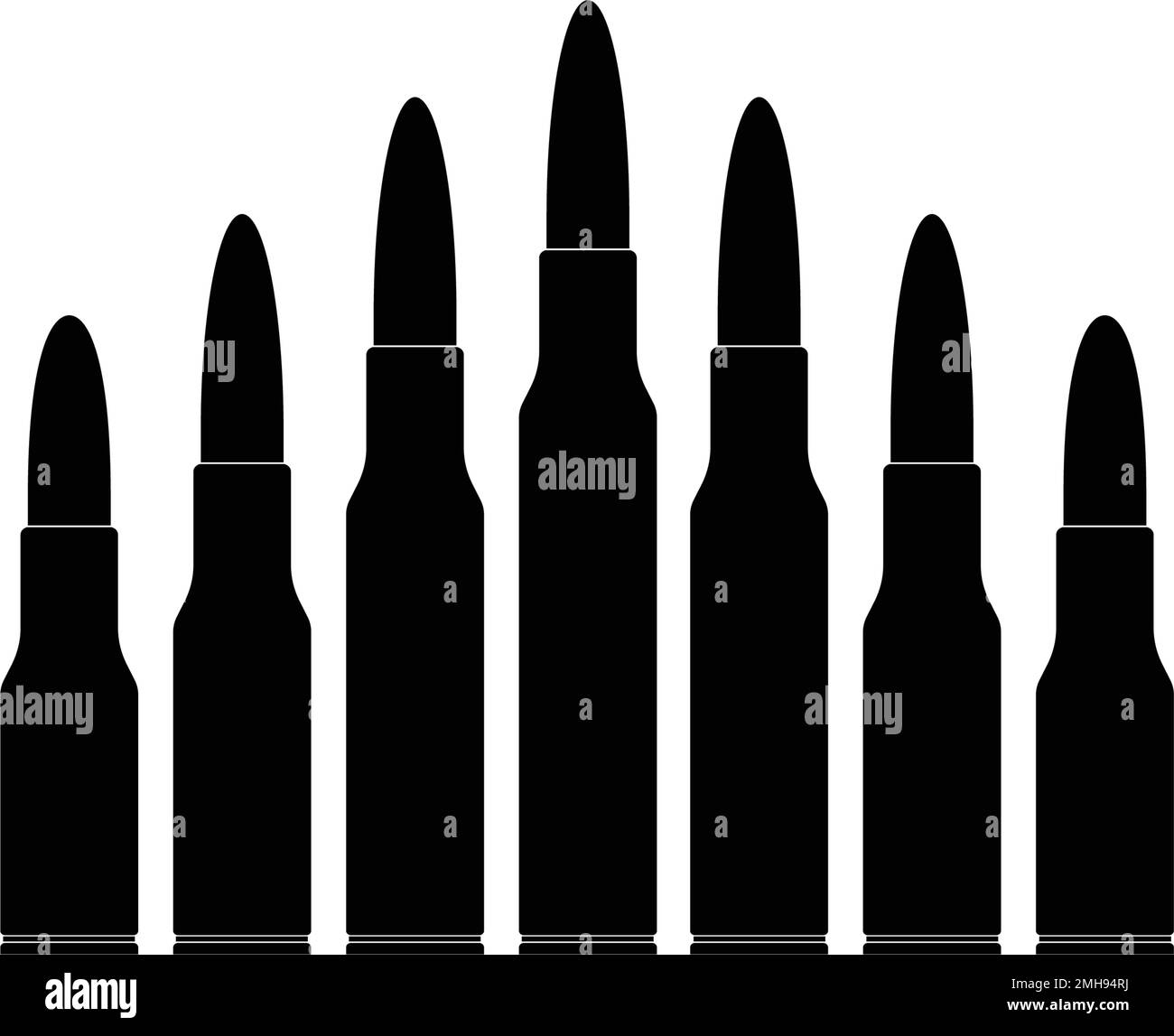 bullet logo stock vektor template Stock Vector Image & Art - Alamy