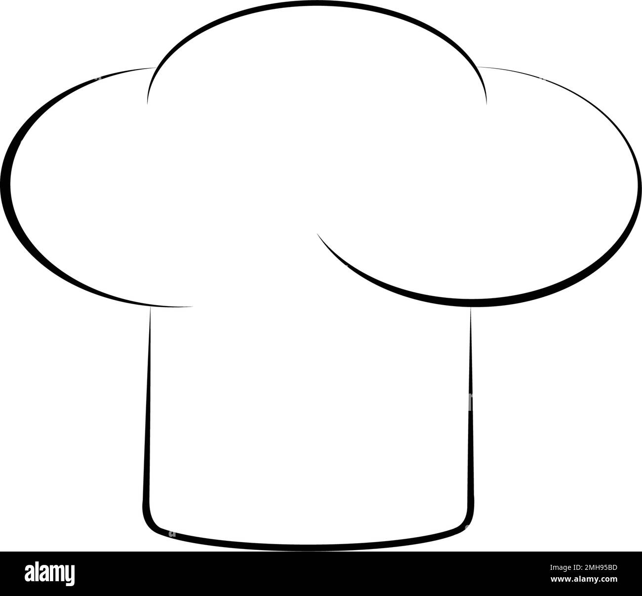 chef hat logo illustration design Stock Vector Image & Art - Alamy