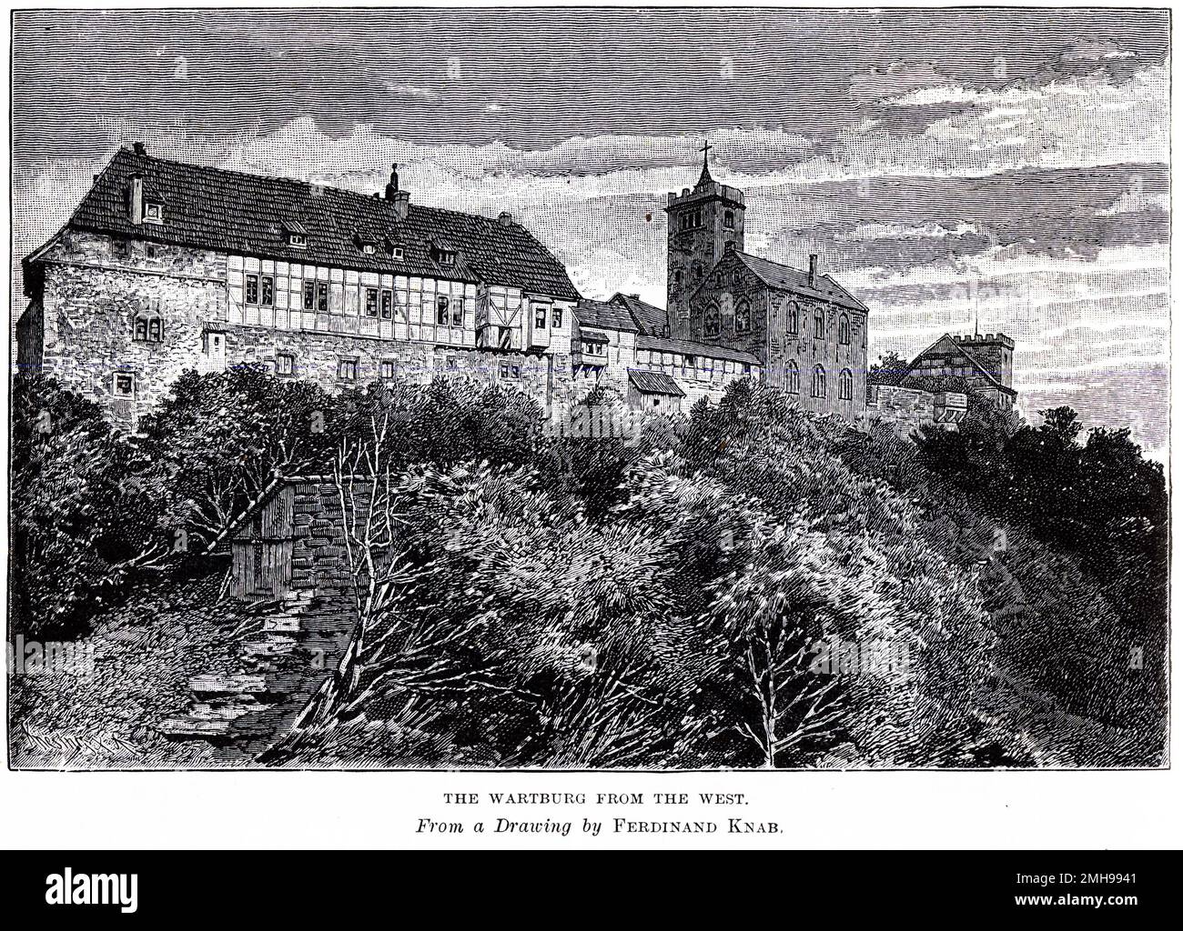 Wartburg castle germany wartburg castle Cut Out Stock Images & Pictures ...