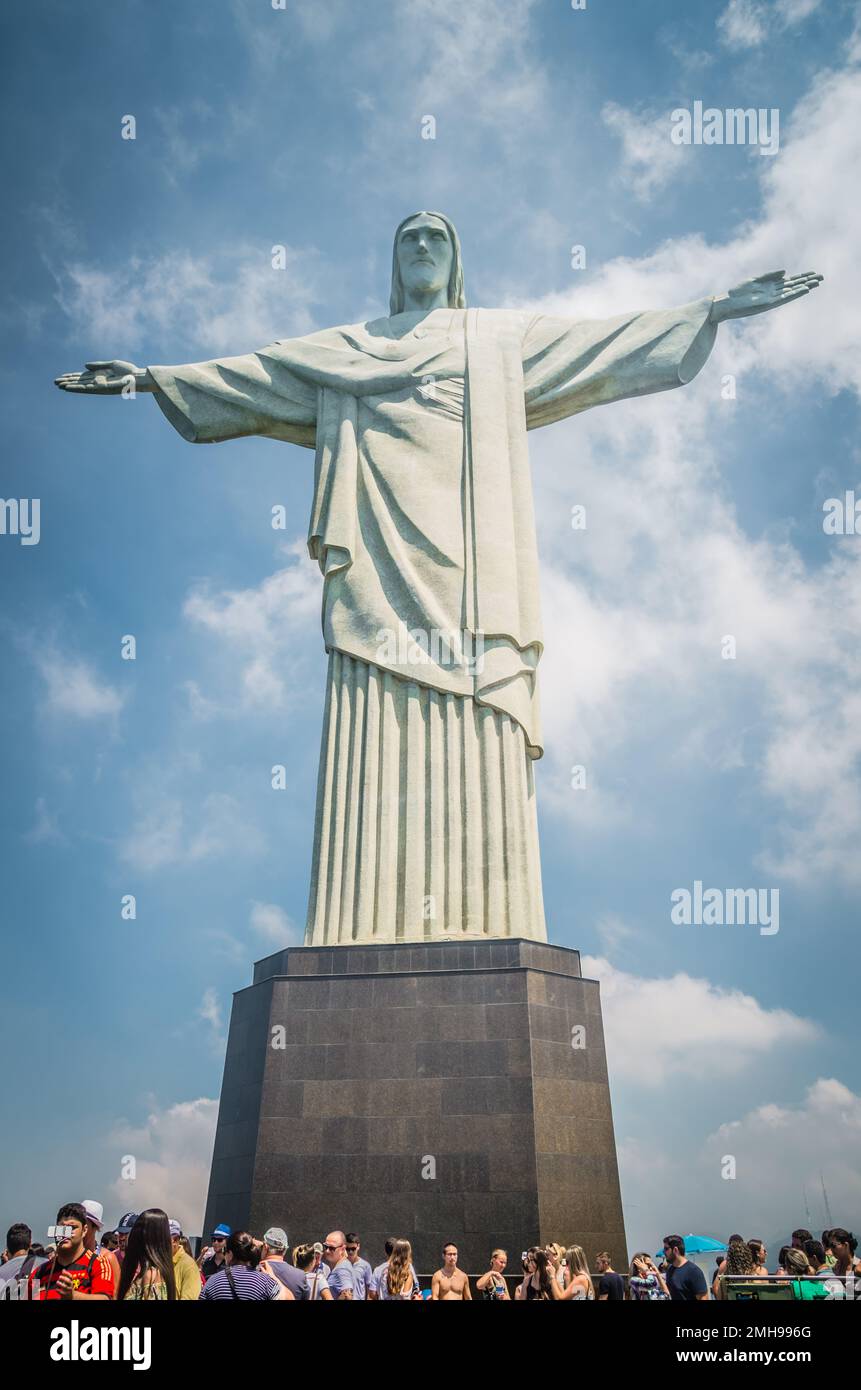 Christ Redeemer, seven wonders of the world list, Corcovado Hill ...