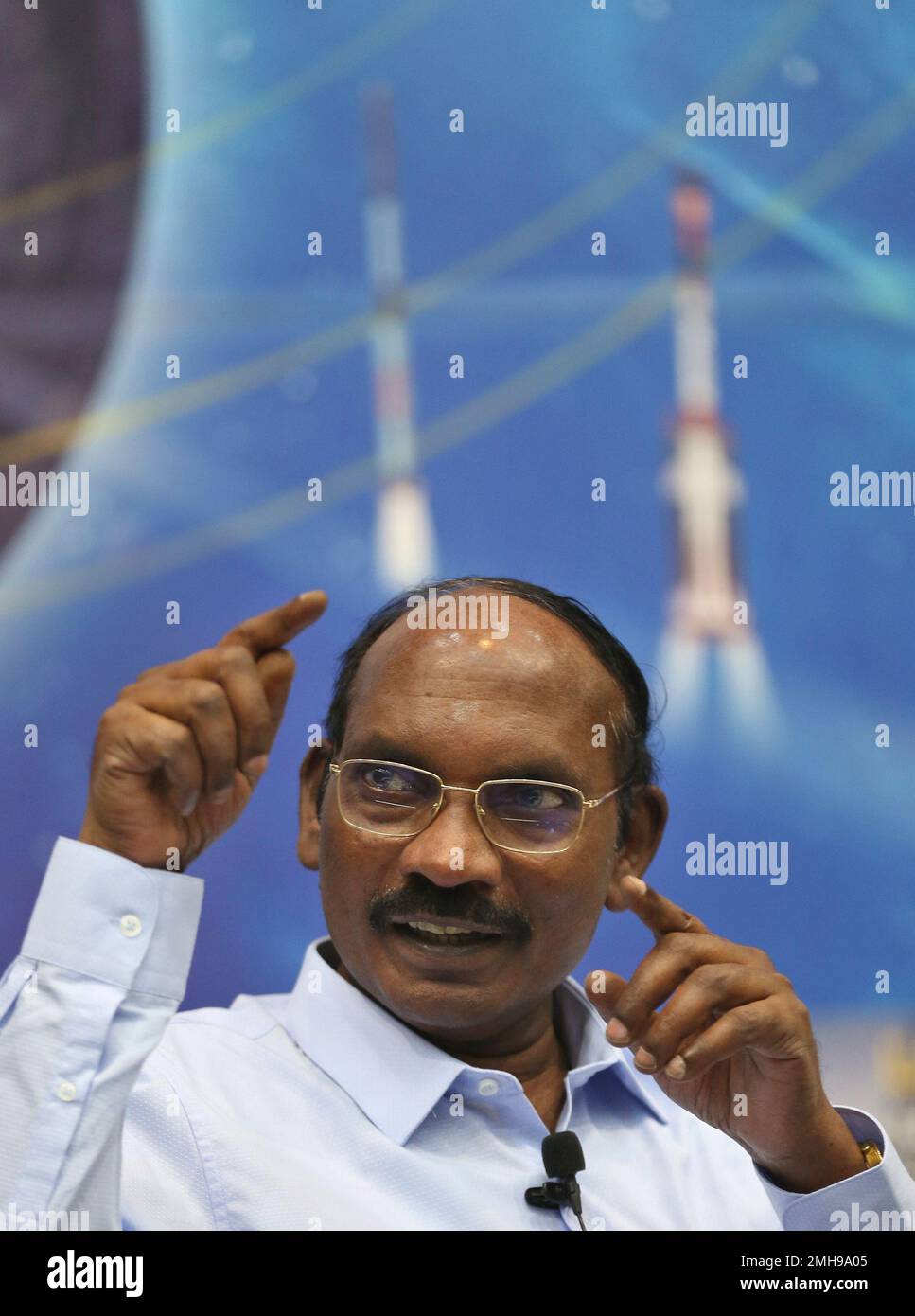 Indian Space Research Organization (ISRO) Chairman Kailasavadivoo Sivan ...