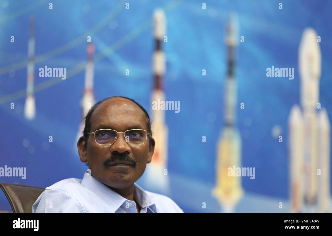 Indian Space Research Organization (ISRO) Chairman Kailasavadivoo Sivan ...