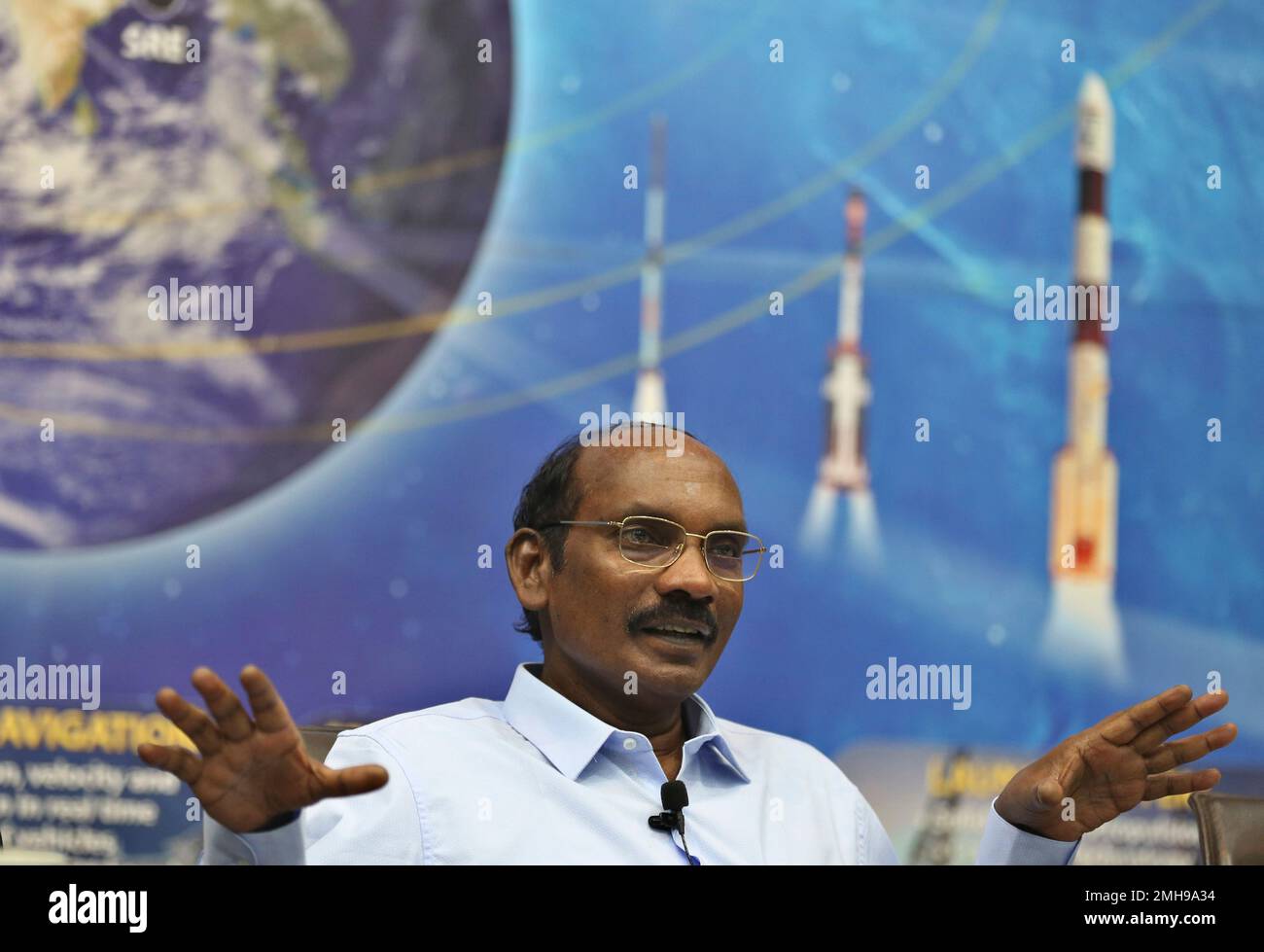 Indian Space Research Organization (ISRO) Chairman Kailasavadivoo Sivan ...