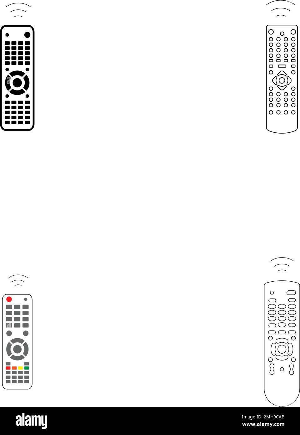 remote control logo illustration design Stock Vector Image & Art - Alamy